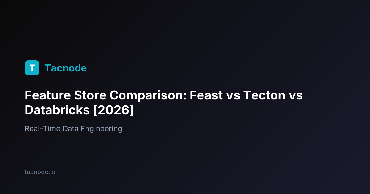 Feature Store Comparison: Feast vs Tecton vs Databricks [2026 ...
